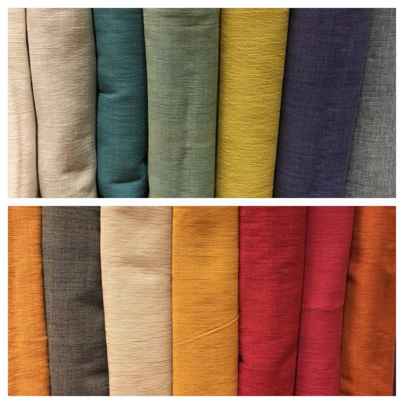 Stoffen - Ochre and Red